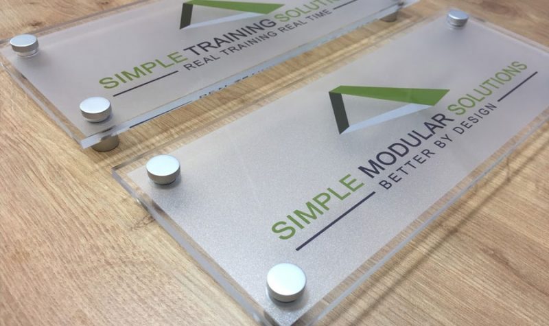 Custom Interior Signage | Newport | Indoor Business Signs | Office ...
